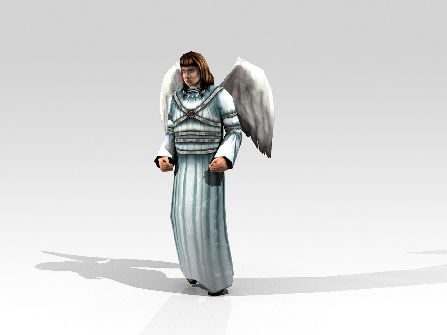 3d model angel animations