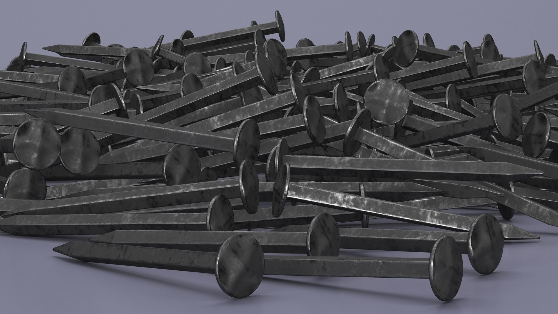 3D Model Hardboard Nails - TurboSquid 2065497