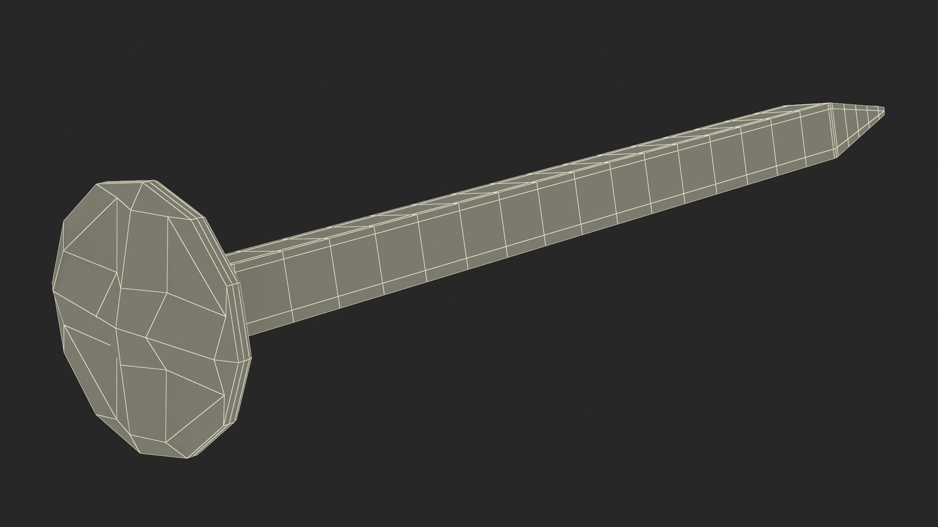 3D Model Hardboard Nails - TurboSquid 2065497