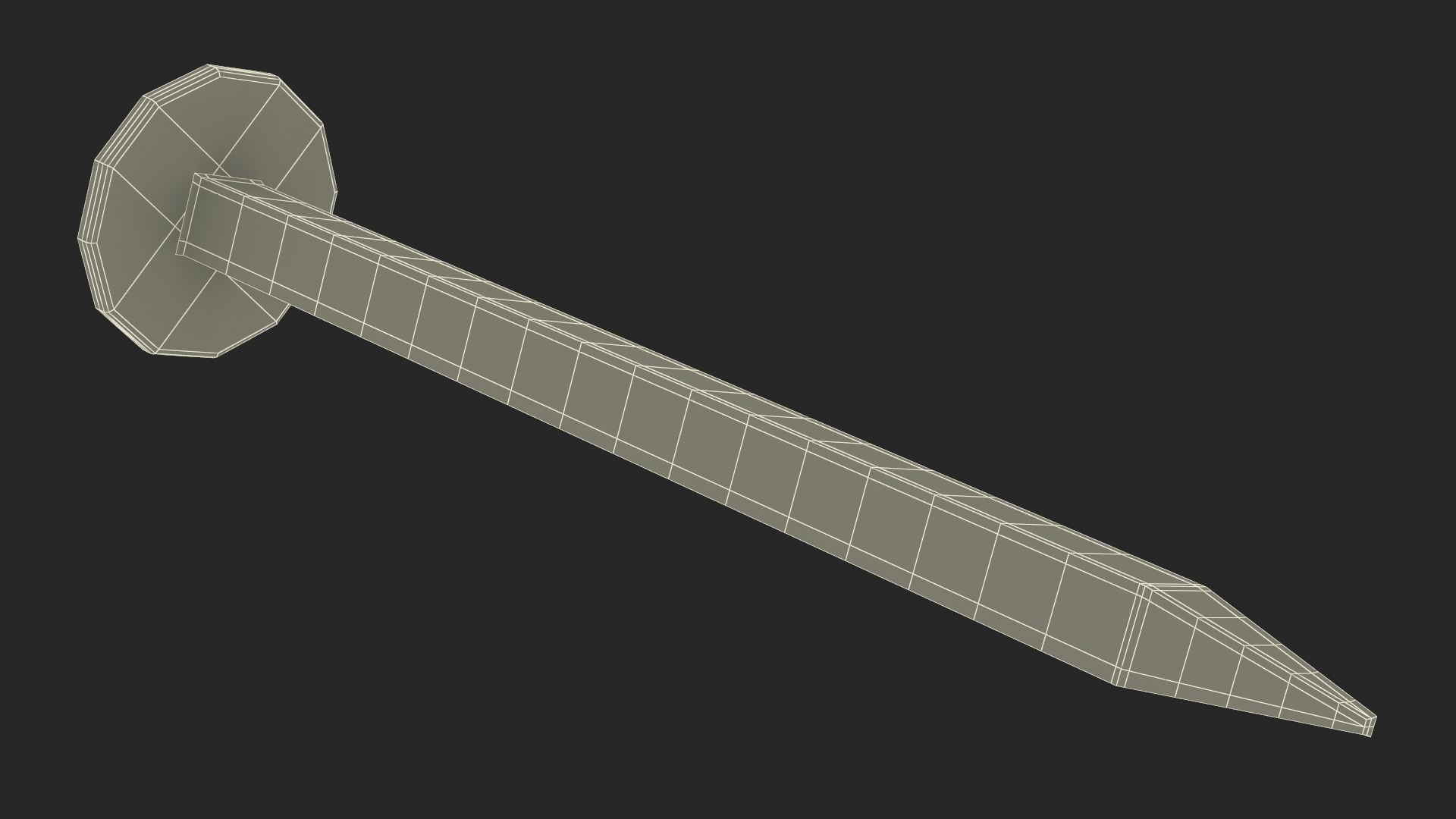 3D Model Hardboard Nails - TurboSquid 2065497