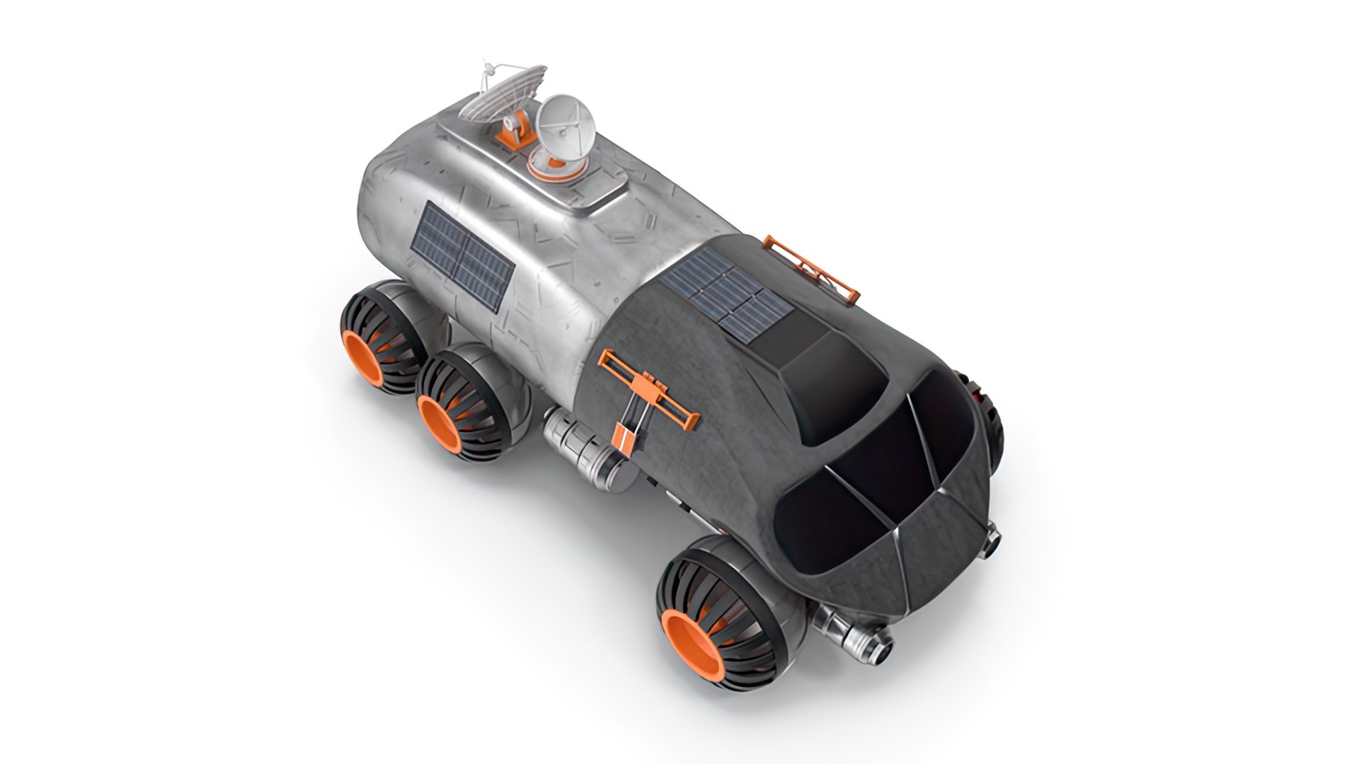 Sci-Fi Planetary Rover 3D Model - TurboSquid 2172266