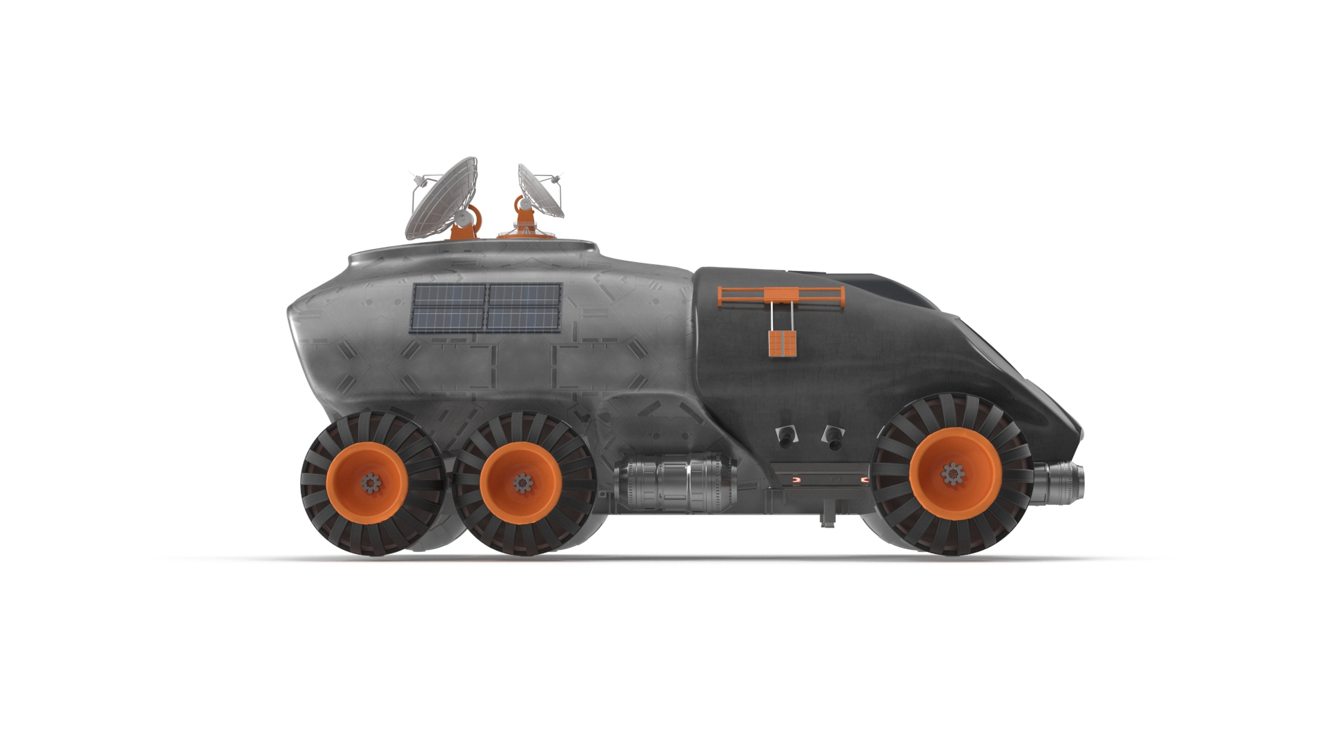 Sci-Fi Planetary Rover 3D Model - TurboSquid 2172266
