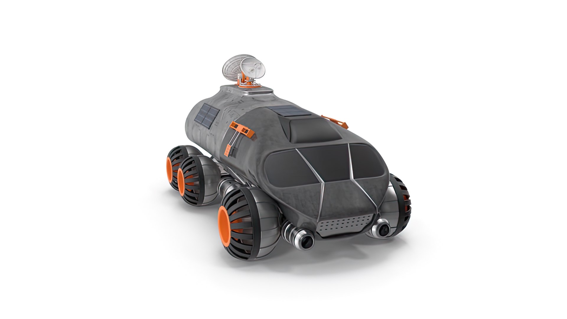 Sci-Fi Planetary Rover 3D Model - TurboSquid 2172266