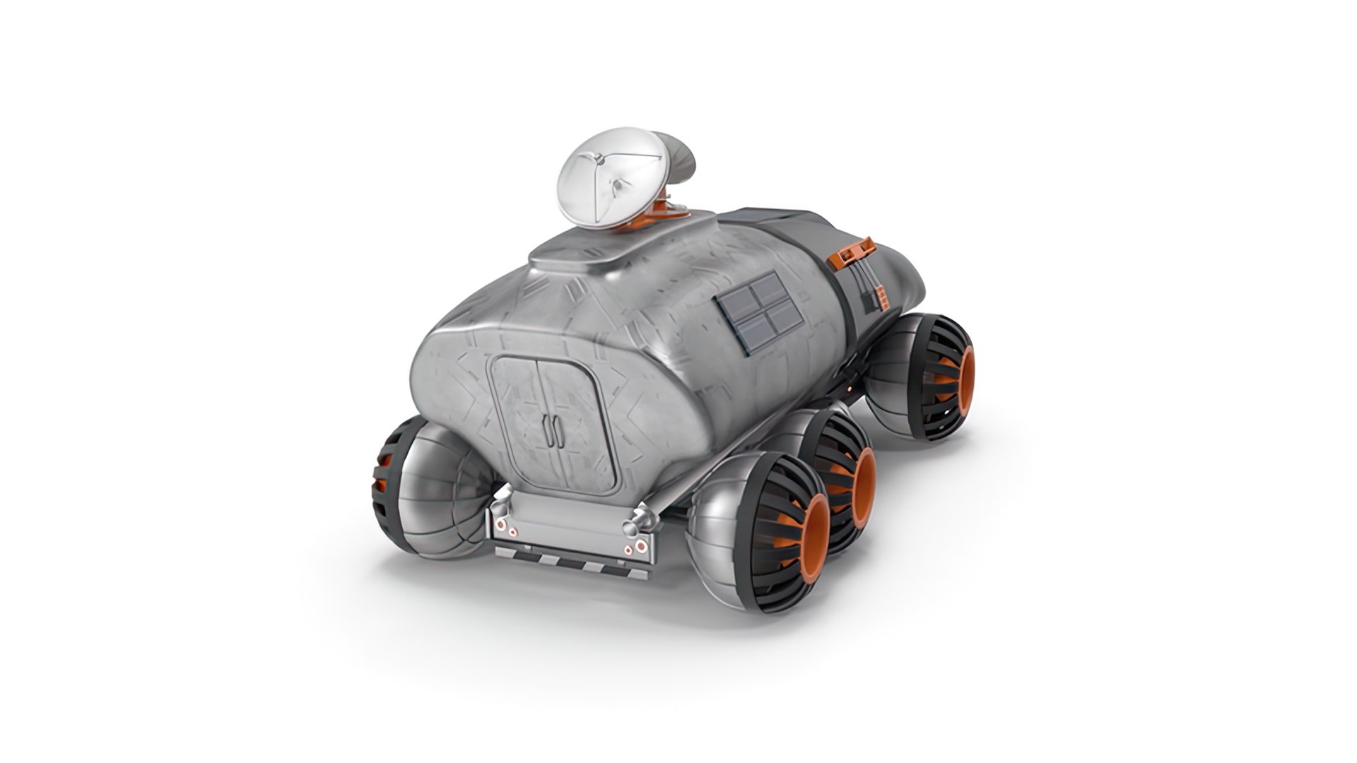 Sci-Fi Planetary Rover 3D Model - TurboSquid 2172266