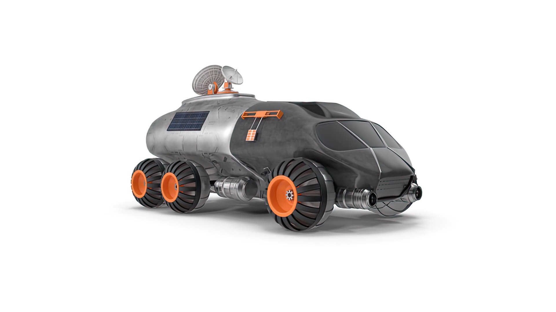 Sci-Fi Planetary Rover 3D Model - TurboSquid 2172266