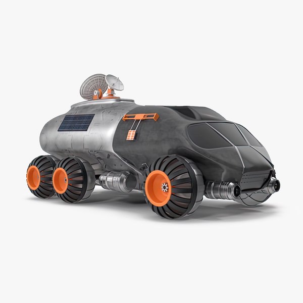 modelo 3d Rover planetario de ciencia ficción - TurboSquid 2172266
