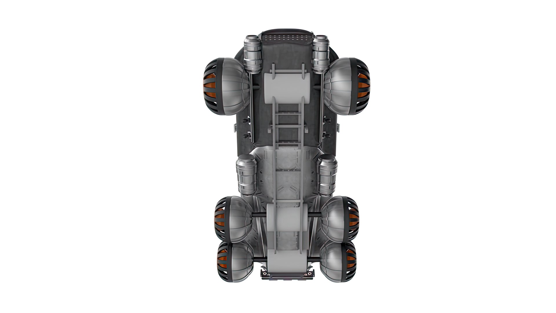 Sci-Fi Planetary Rover 3D Model - TurboSquid 2172266