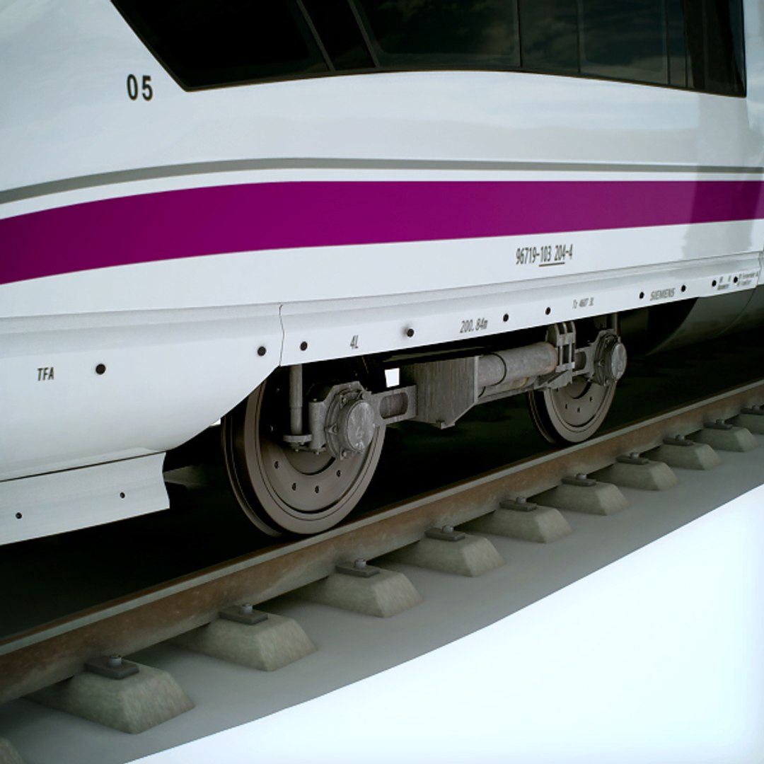 3d Speed Train - Ave Model