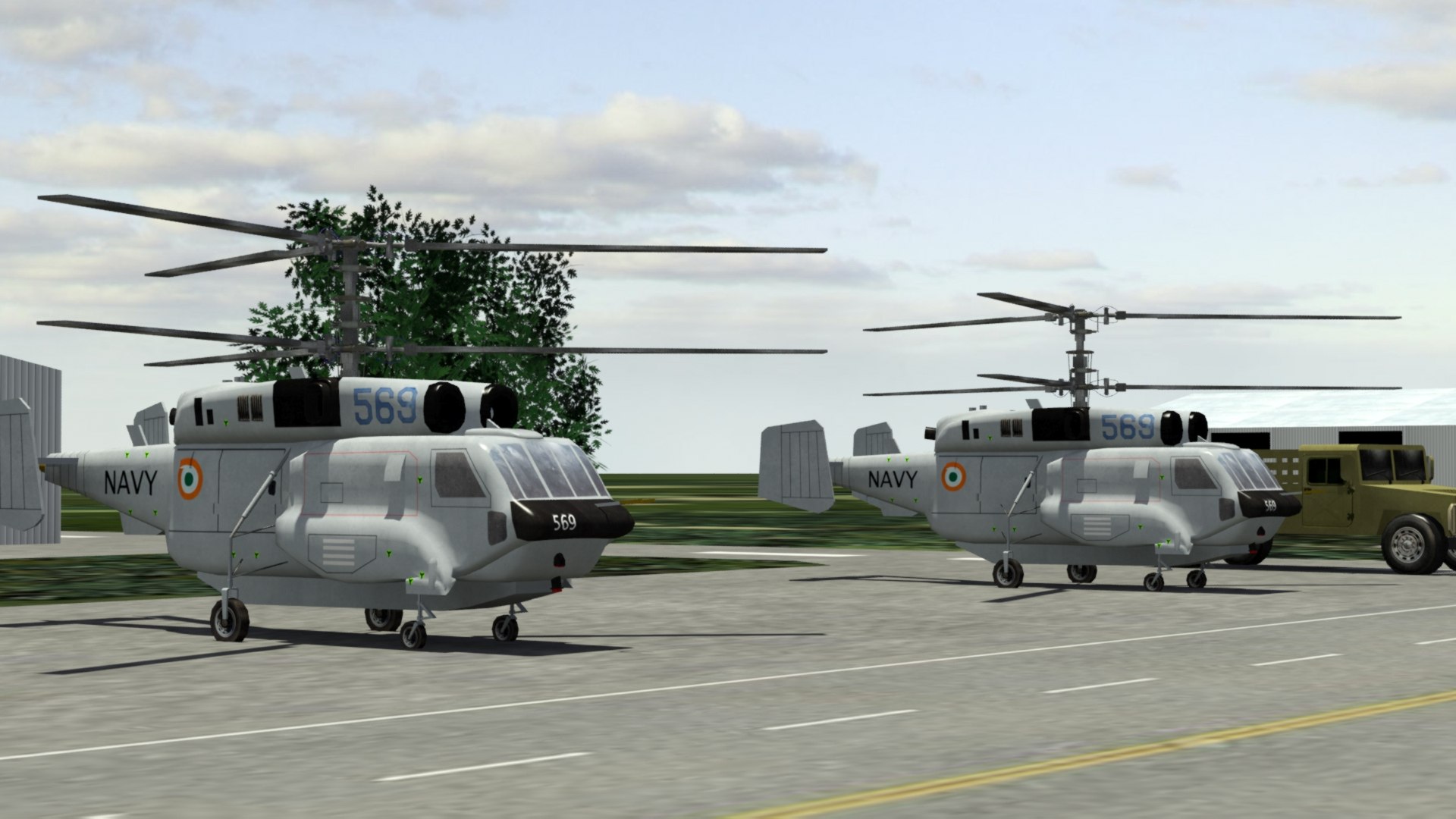 3D Air Base Military Base Model - TurboSquid 2037286