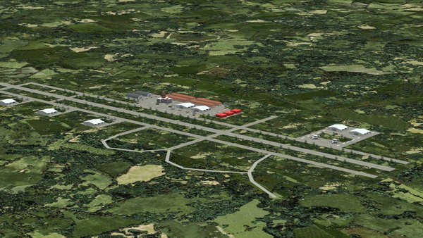 modelo 3d air base military base - TurboSquid 2037286