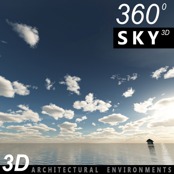 3D модель Sky 3D Day 007 - TurboSquid 801356