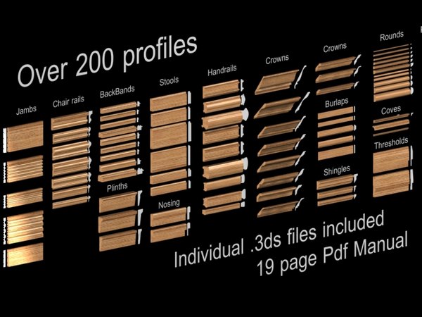3d floor profiles 1 model