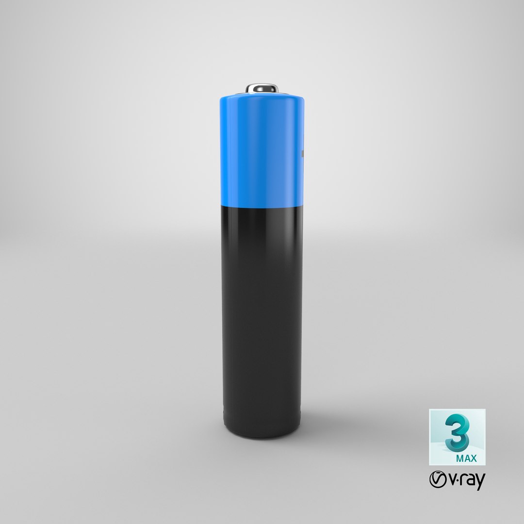 Battery aaa 3D model - TurboSquid 1502295