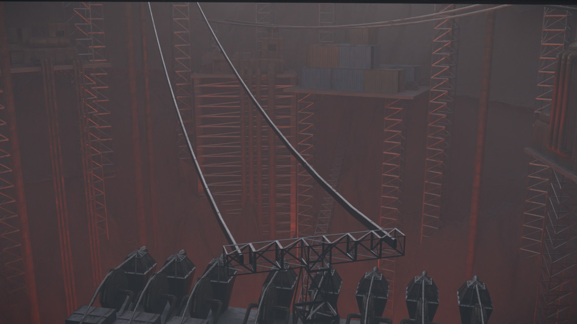 City Inside The Volcano 3D Model - TurboSquid 1925020