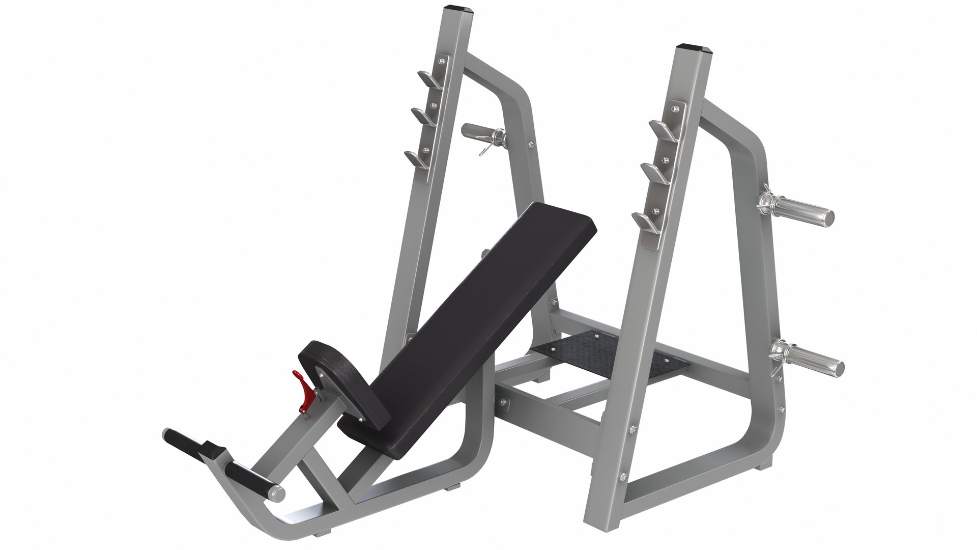 GYM InclineBarbel Bench Press Machine 3D - TurboSquid 1824948