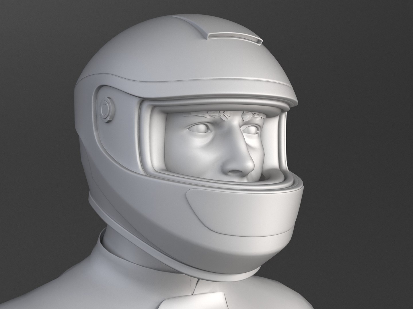 Biker motorcycle rider 3D model - TurboSquid 1149659