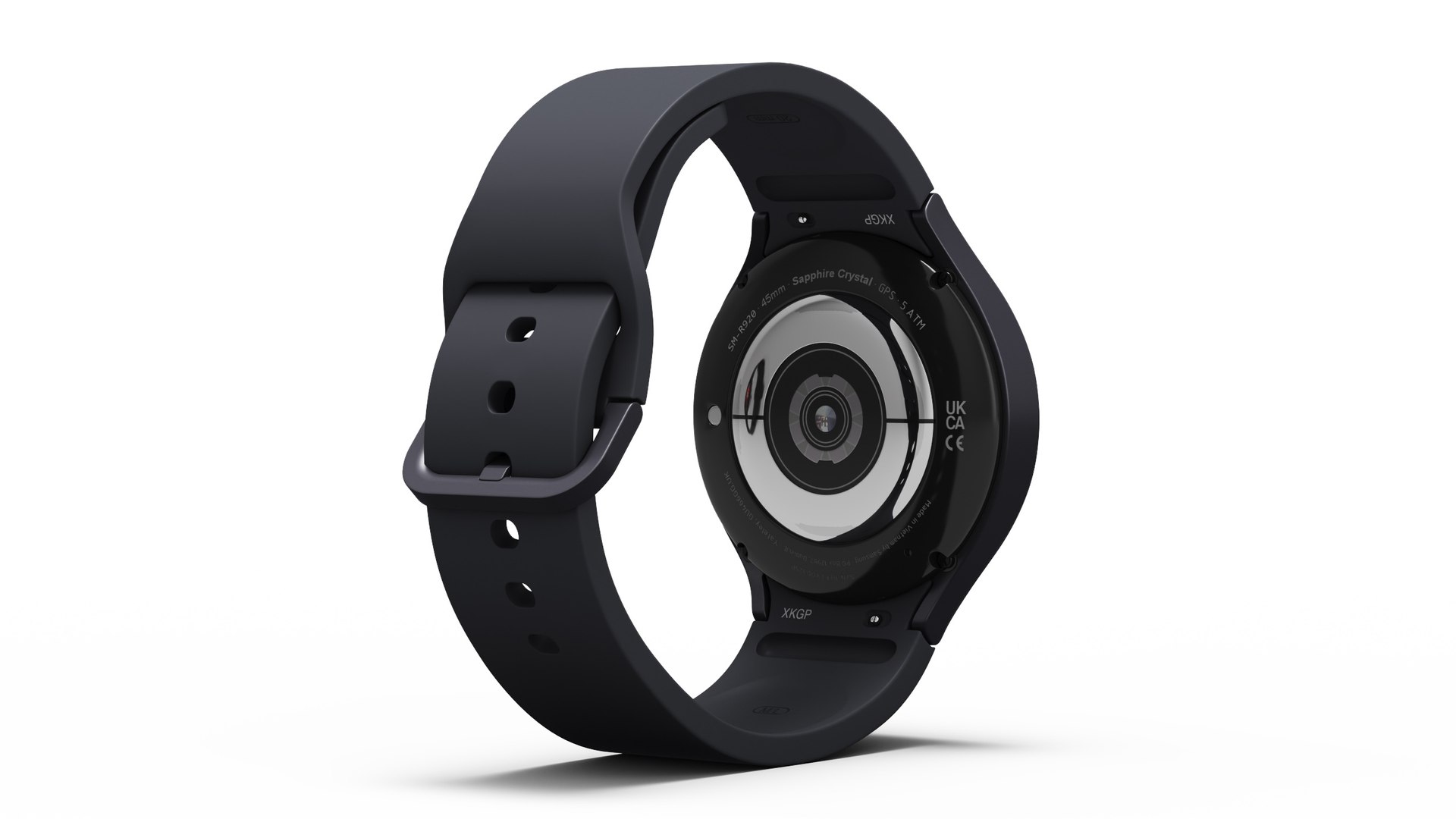 Graphite Samsung Galaxy Watch 5 Large 44mm 3D Model - TurboSquid 2042625