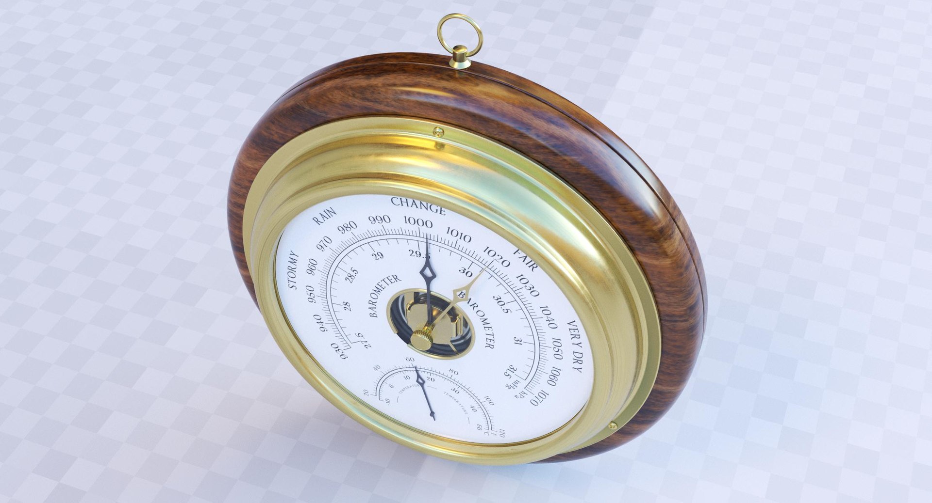 3D Model Barometer - TurboSquid 1352922