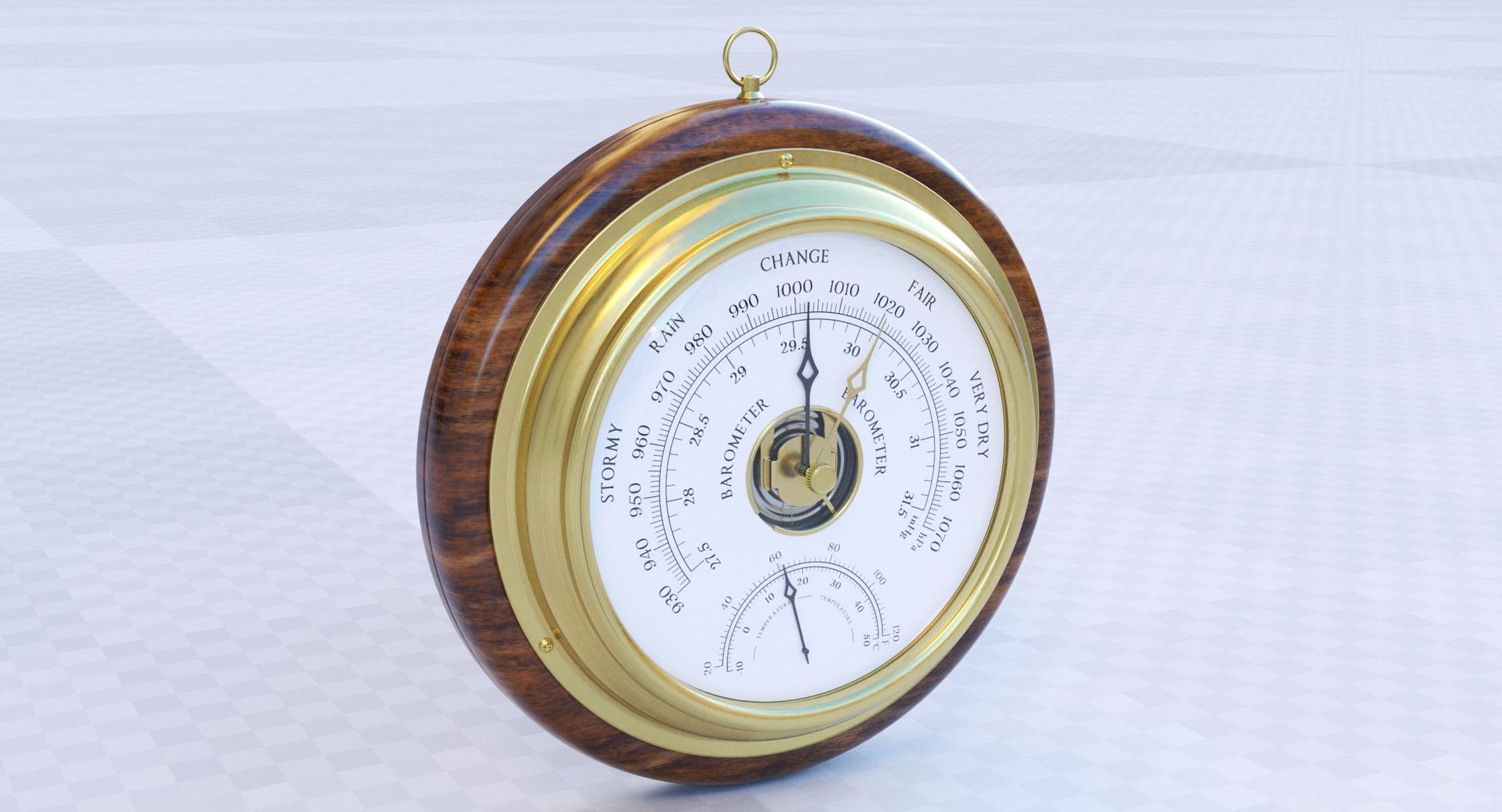 3D Model Barometer - TurboSquid 1352922