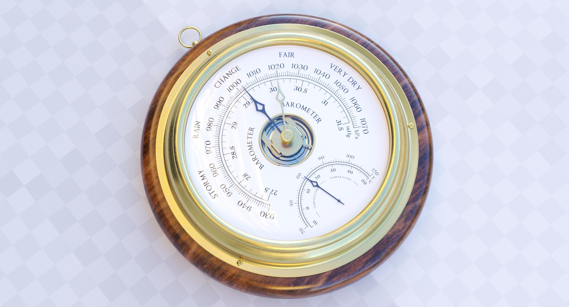 3D Model Barometer - TurboSquid 1352922