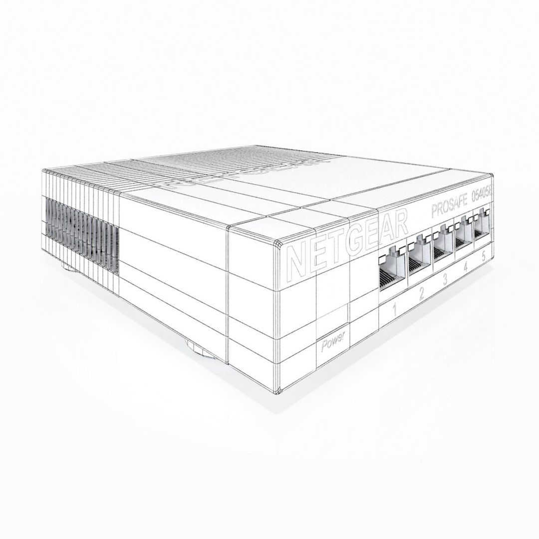 3d model electronic switcher