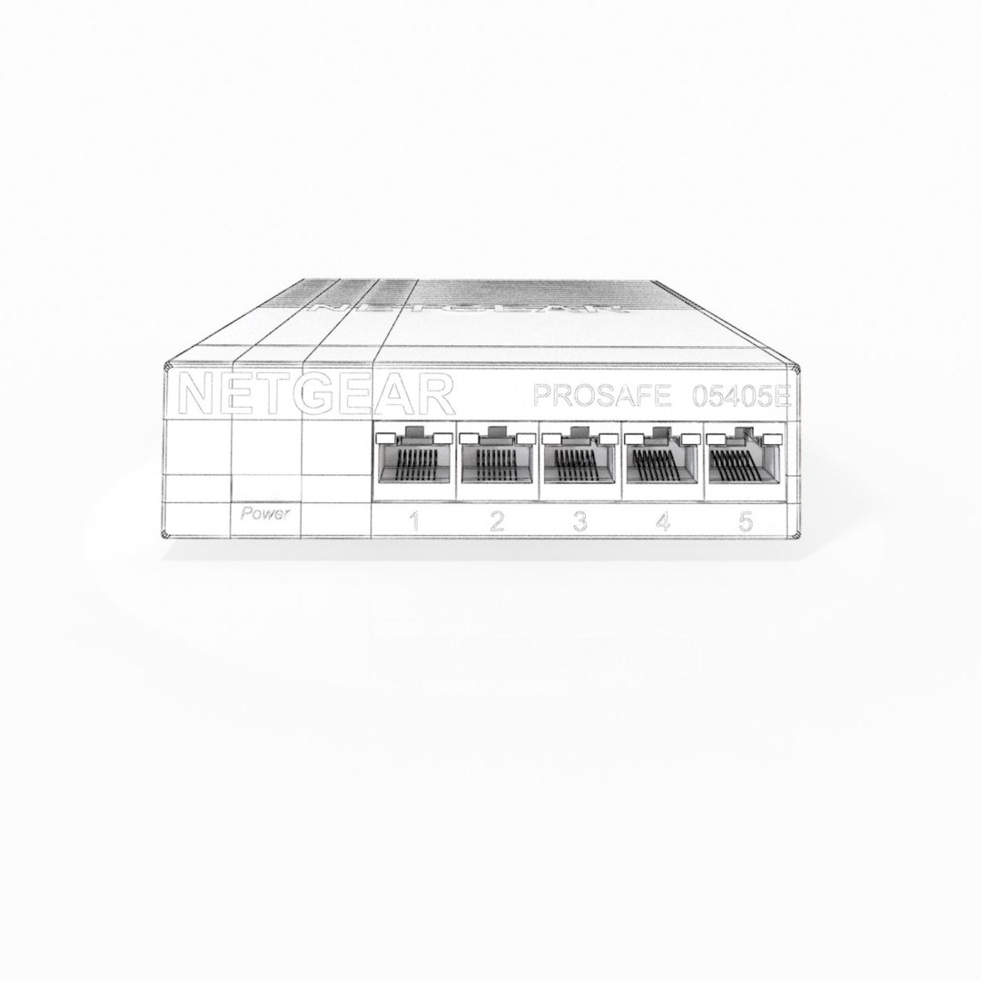 3d model electronic switcher