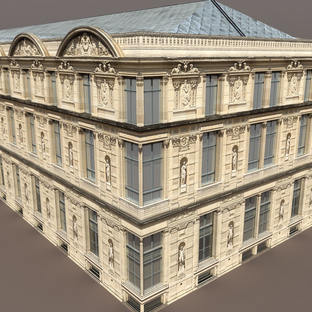 Max Building Exterior Modelled
