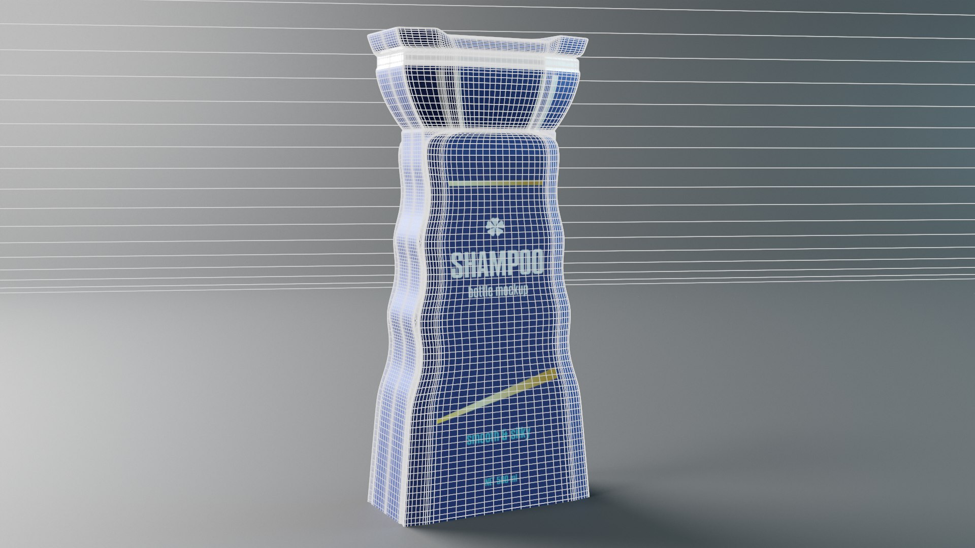 3D Shampoo Special Design Low-poly 3D model model - TurboSquid 1764355