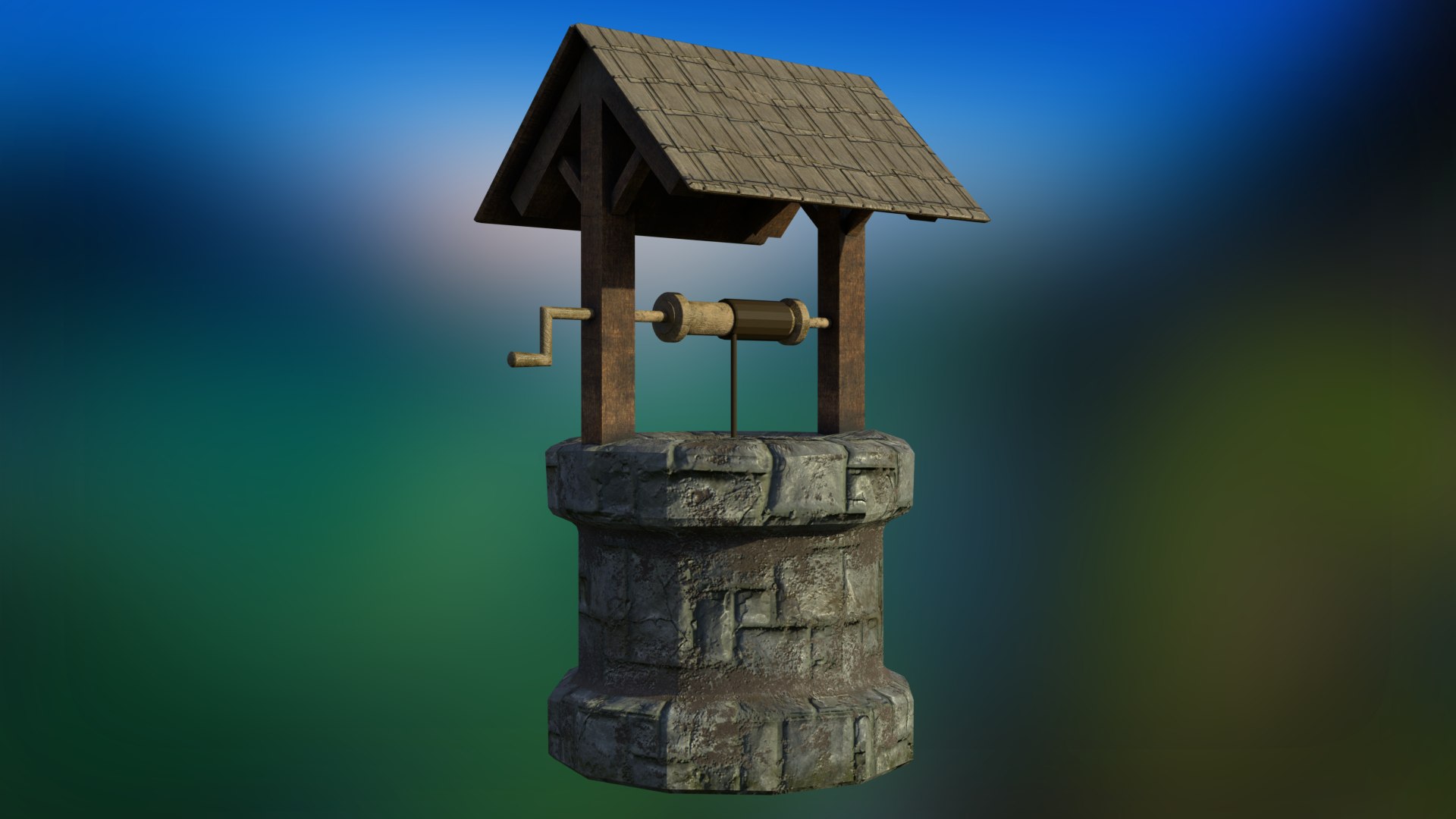 Medieval Water Well 3D - TurboSquid 1807242