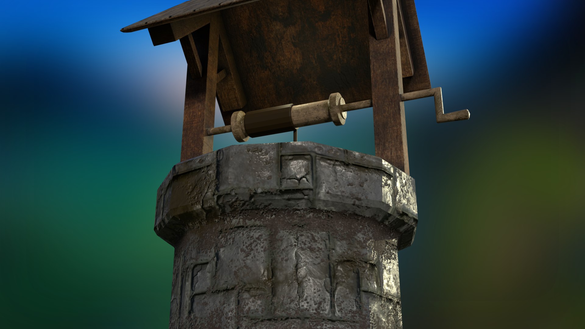 Medieval Water Well 3D - TurboSquid 1807242