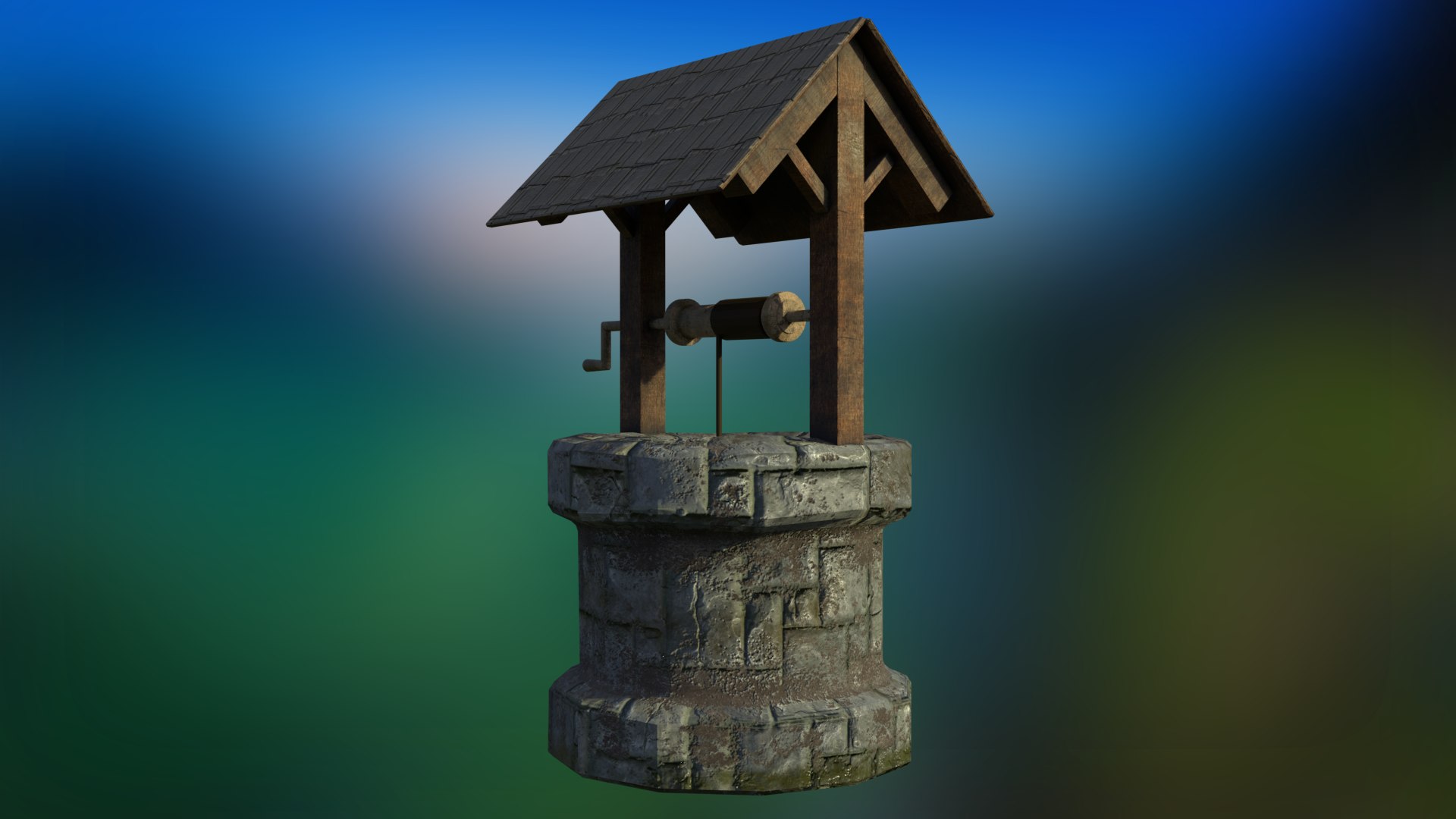 Medieval Water Well 3D - TurboSquid 1807242