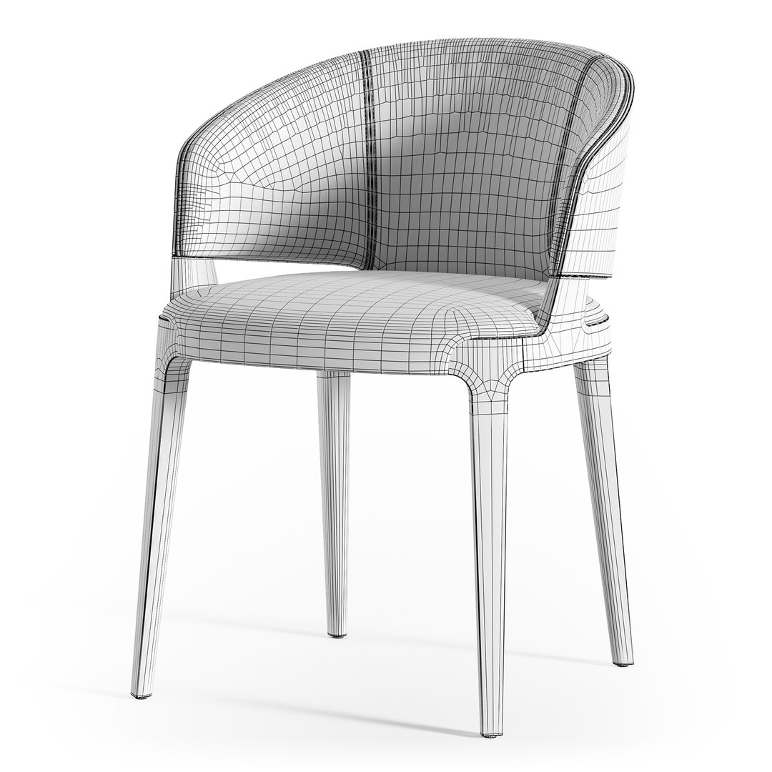 Potocco Velis Tub Chair 3D - TurboSquid 2045462