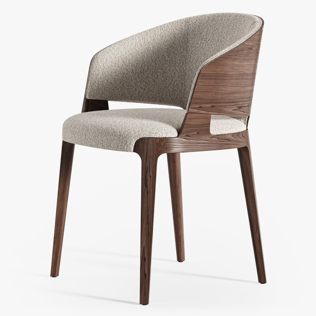 Potocco Velis tub chair 3D - TurboSquid 2045462