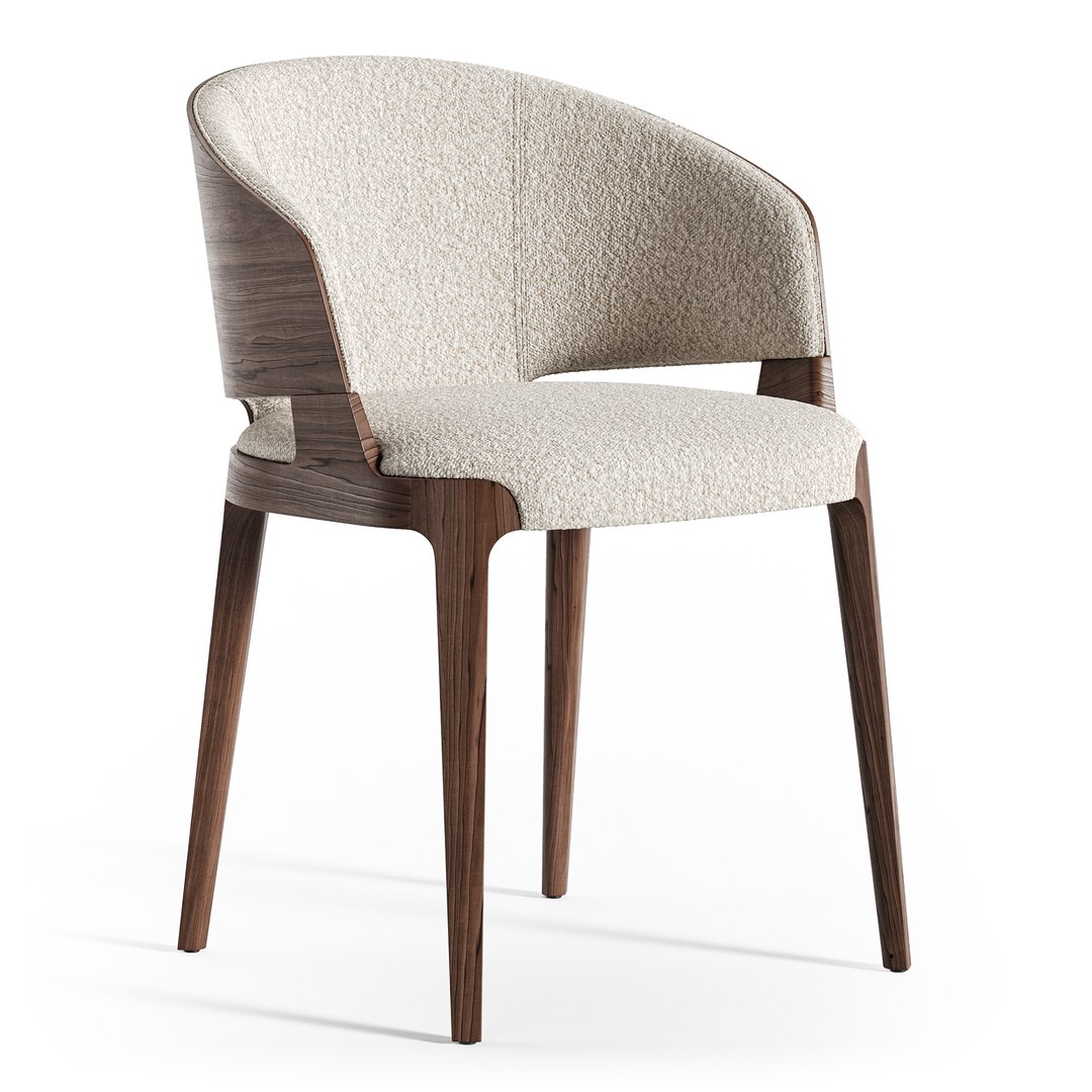 Potocco Velis Tub Chair 3D - TurboSquid 2045462