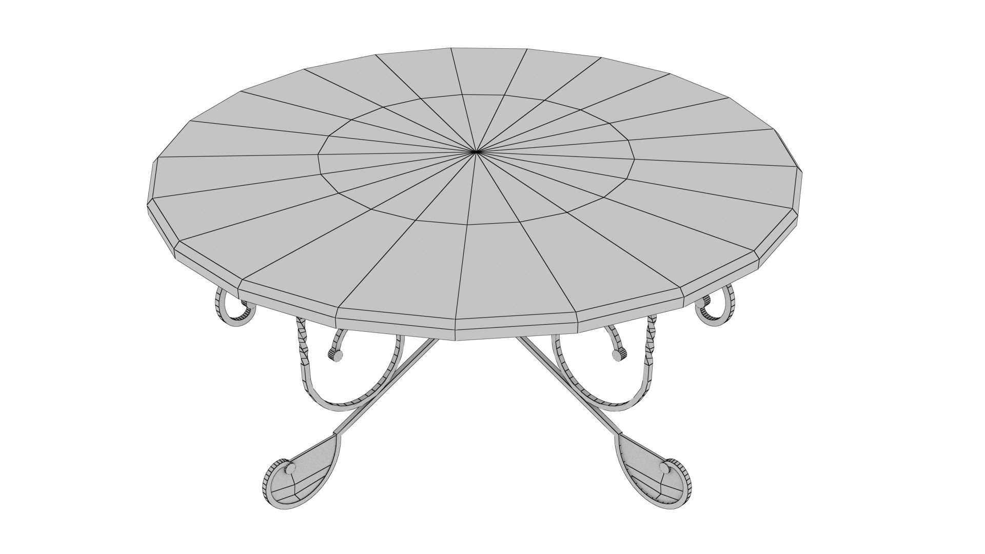 3D ROSEMONT COCKTAIL TABLE Model - TurboSquid 2222245