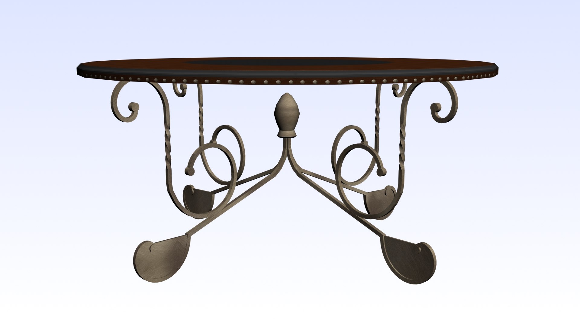 3D ROSEMONT COCKTAIL TABLE Model - TurboSquid 2222245