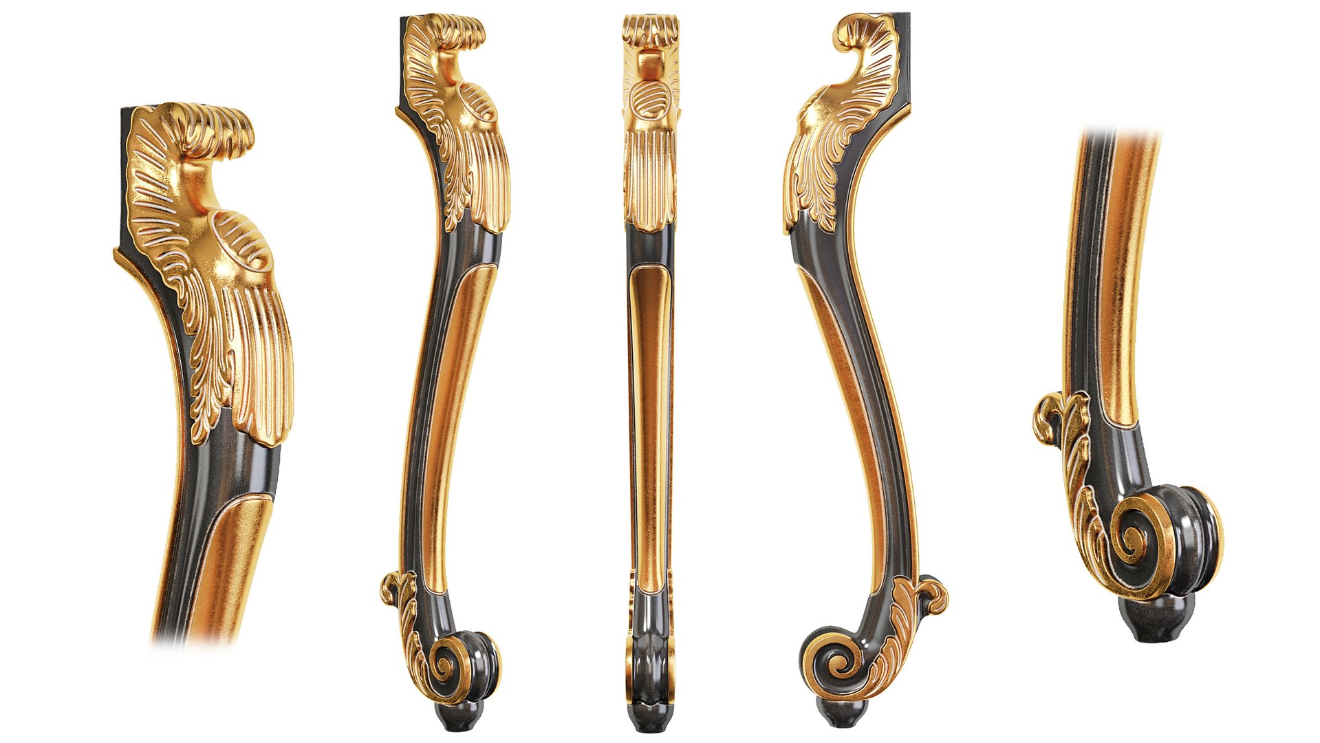 3D Classic Leg 055 - TurboSquid 2009671