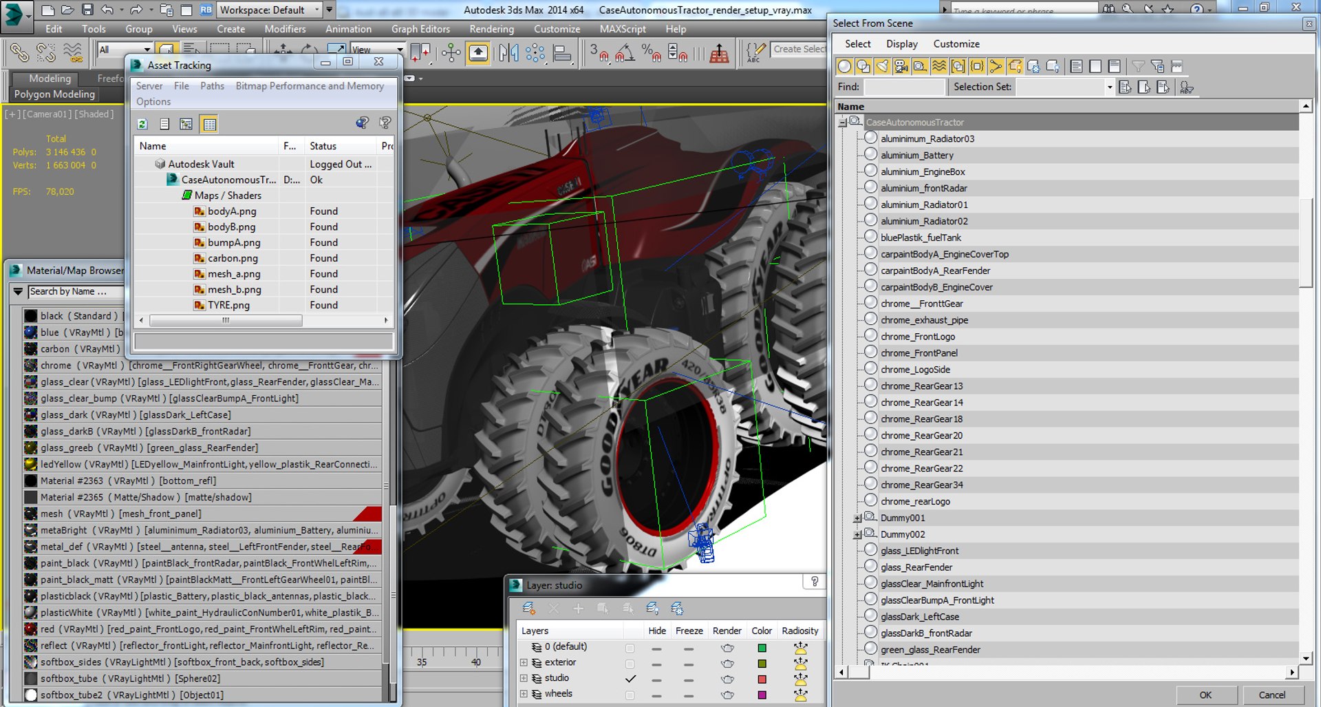 Case autonomous concept 3D model - TurboSquid 1372712