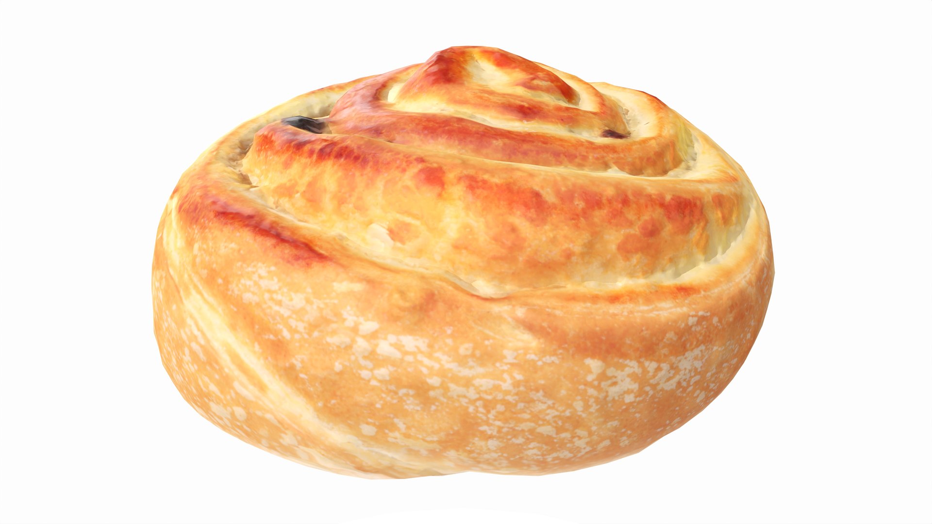 3D Raisin Bun Model - TurboSquid 2309169
