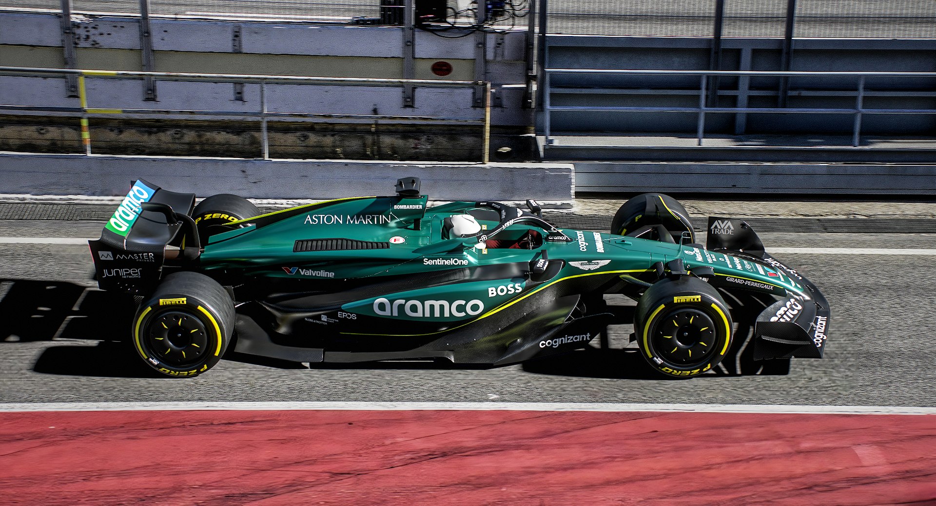 F1 Aston Martin AMR24 2024 Formula 1 Race Car 3D Model - TurboSquid 2190405