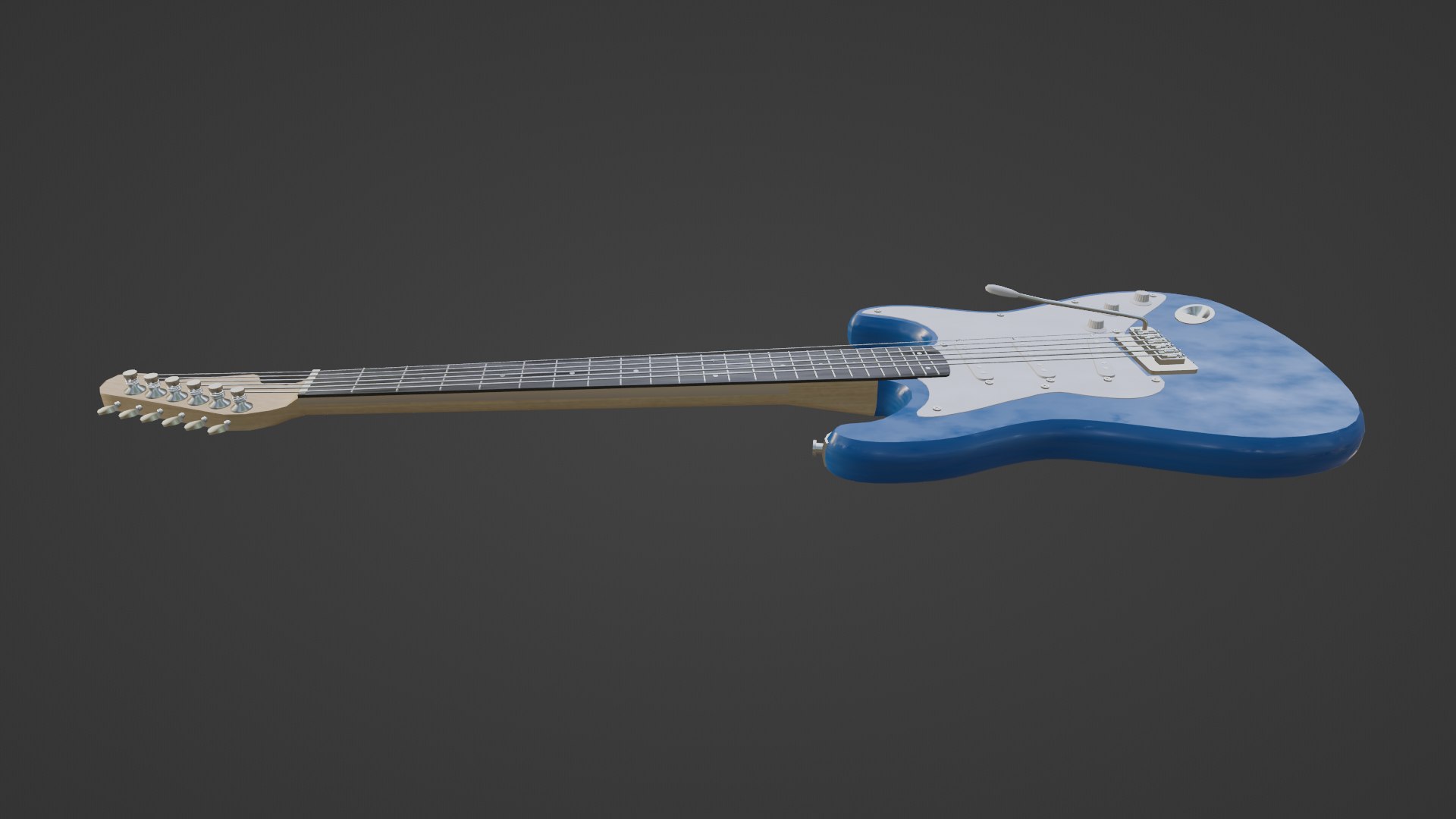 Electric Guitar Model - TurboSquid 2207314