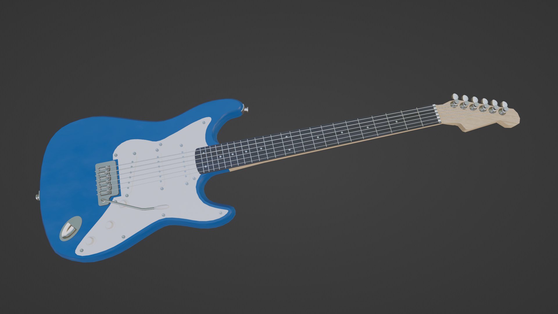 Electric Guitar Model - TurboSquid 2207314