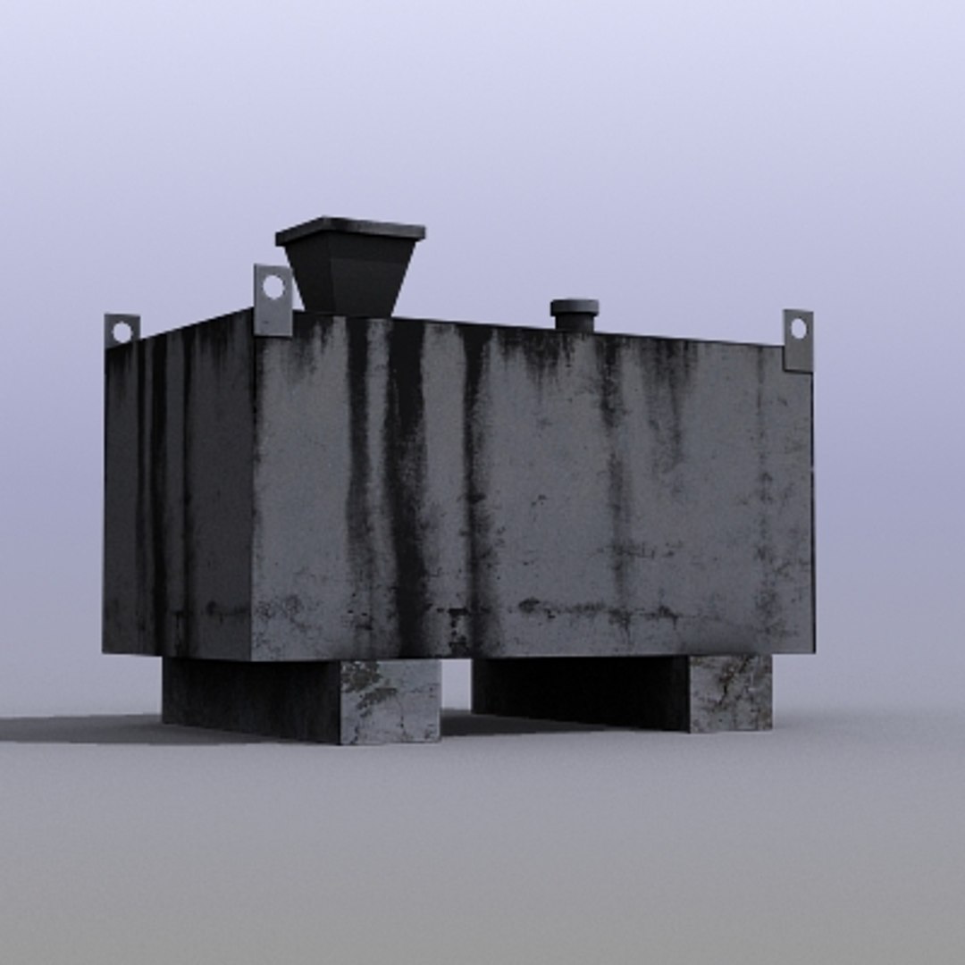 3d Industrial Fuel Box