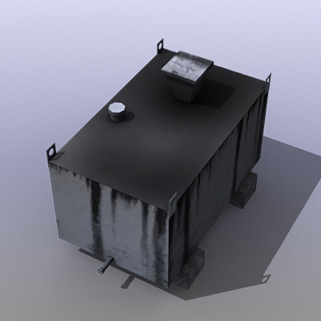 3d Industrial Fuel Box