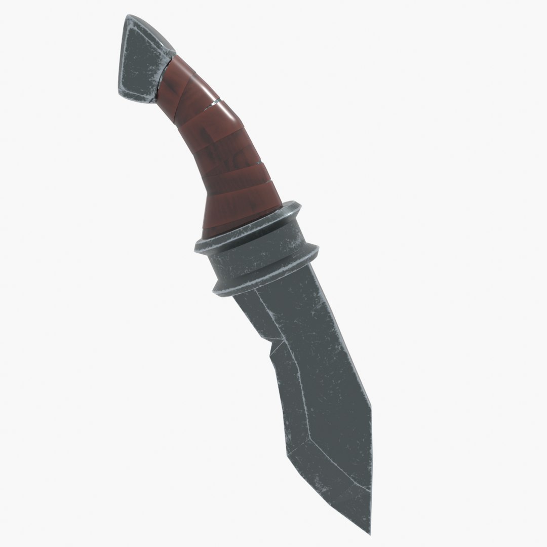 3D Stylized Knife - TurboSquid 2052511