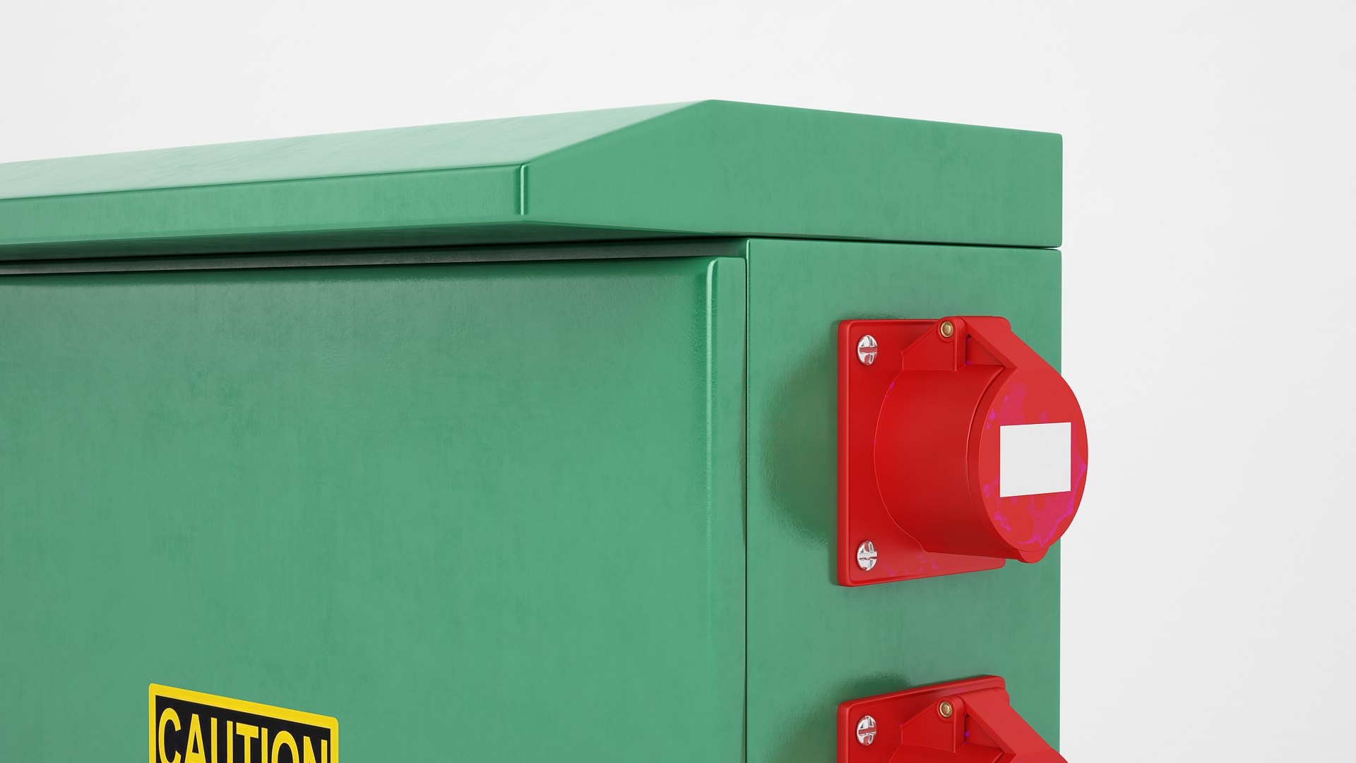 Outdoor Electrical Cabinet 3D Model - TurboSquid 1444463