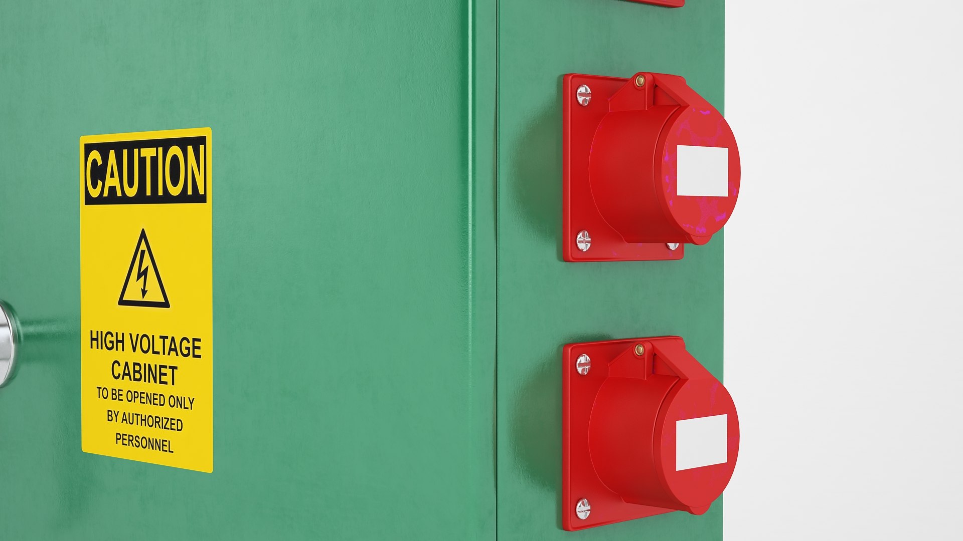 Outdoor Electrical Cabinet 3D Model - TurboSquid 1444463