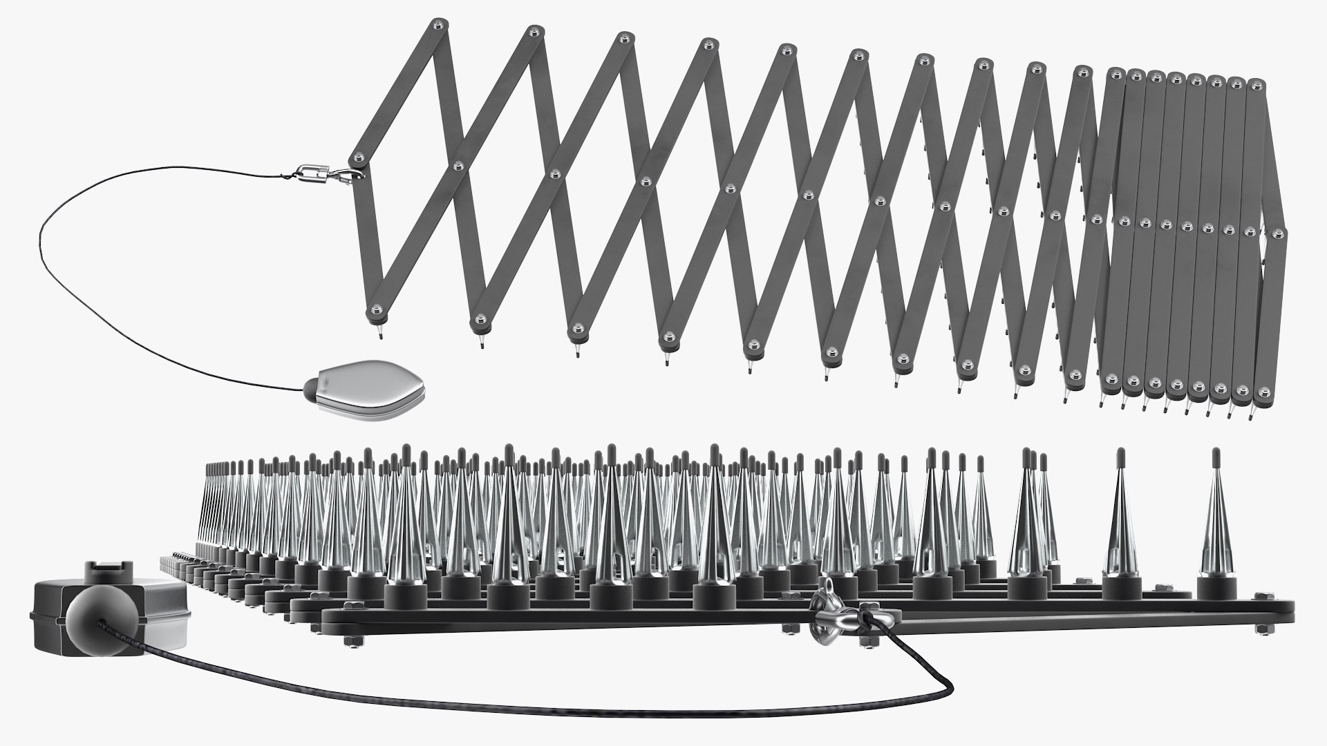 Roadway Safety Stinger Spike Model - TurboSquid 1434750