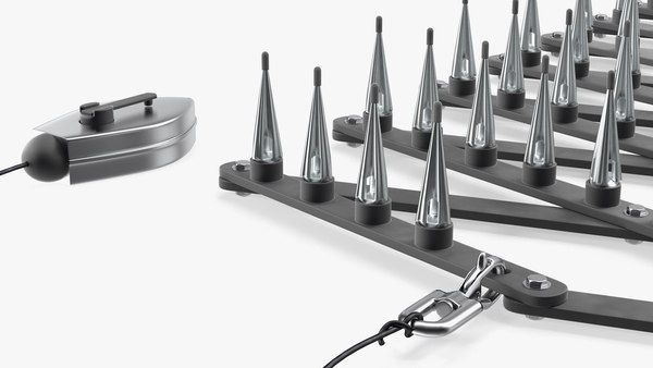 Roadway safety stinger spike model - TurboSquid 1434750
