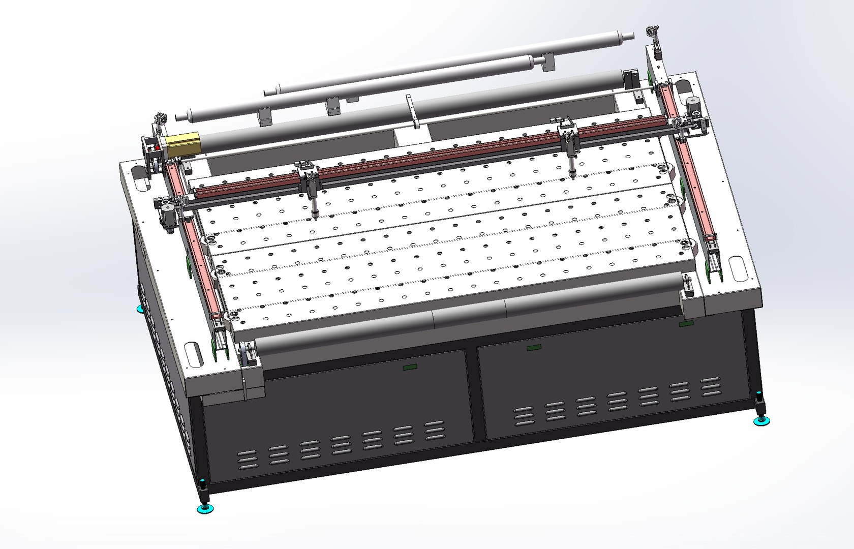 Laser Cutting Machine 3D Model - TurboSquid 1954346